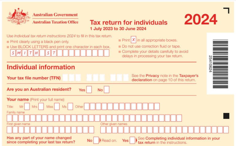 Tax Forms 2024 - Taxrates.info